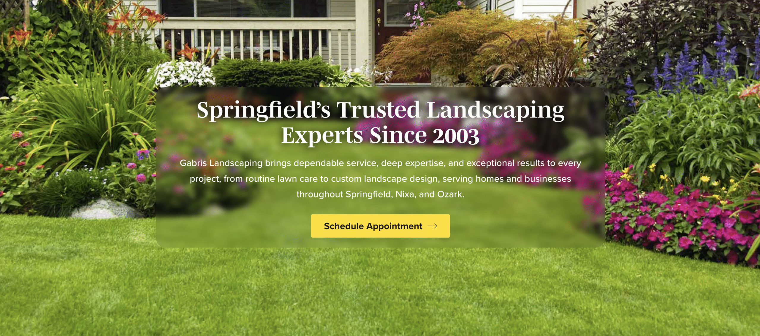 Landscape Maintenance Springfield MO - Gabris Landscaping